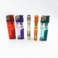 China DY-5810 LED Lamp Plastic Gas Electric Cigarette Lighter 81.7x24.9x11.8mm ISO9001 for sale