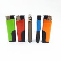 China LED Lamp Custom Logo Soft Flame Electronic Lighter DY-5820 82.2x24.9x11.8mm for sale