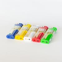 China Refillable Electronic Candle Lighter 82.2mm with White LED Lamp and Colorful Gas for sale