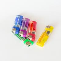 China Refillable Electronic Candle Lighter 82.2mm with White LED Lamp and Colorful Gas for sale