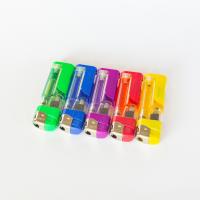 China Refillable Electronic Candle Lighter 82.2mm with White LED Lamp and Colorful Gas for sale
