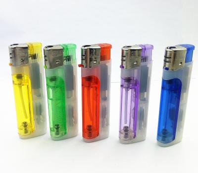 China EUR Standard Plastic Electric Cigarette Lighter with LED Light 80x25.4x12.5mm ISO9994 for sale