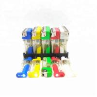 China Rechargeable Electronic Gas Cigarette Lighter ABS Plastic LED 82.2mm Custom Logo for sale