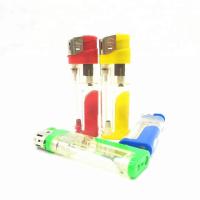 China Rechargeable Electronic Gas Cigarette Lighter ABS Plastic LED 82.2mm Custom Logo for sale
