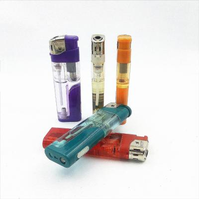 China Fenix LED Electronic Gas Lighter 82.2mm Disposable Soft Flame Lighter with Custom Logo for sale