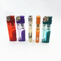 China Fenix LED Electronic Gas Lighter 82.2mm Disposable Soft Flame Lighter with Custom Logo for sale