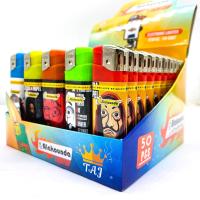 China Electronic Refillable Gas Lighter with LED Disposable Style Request Sample US 20/Piece for sale