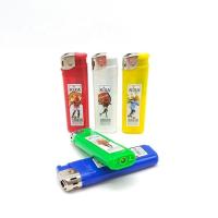 China ISO9994 Certification Customization Smoking Electronic Candle Lighter with Sticker for sale