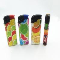 China Children Resistance Refillable Electronic Lighter with Sticker Customization Options for sale