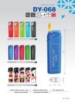 China Children Resistance Refillable Electronic Lighter with Sticker Customization Options for sale