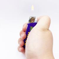 China Wholesale Electronic Cigar Lighter Disposable Refillable EU Standard Gas Lighter 81.1mm for sale