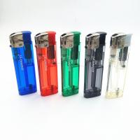 China Electronic Gas Lighter with Child Resistance 82mm ABS Refillable Lighter for Smoking for sale