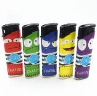 China Custom Label Disposable Cigar Lighter 81.1mm ABS Imported Material OEM Option for sale