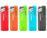 China Customized Disposable Electronic Transparent Lighters for BBQ at Walmart Request for sale