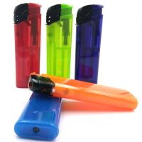 China Disposable Flint Cigarette Lighter 82x26x11.4mm Decorative Gift Smoking Lighter for sale