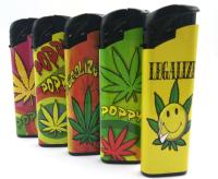 China Disposable Flint Cigarette Lighter 82x26x11.4mm Decorative Gift Smoking Lighter for sale