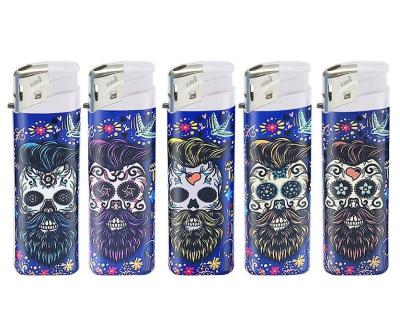 China Refillable Plastic Butane Gas Lighter 81.1mm Cigarette Lighter DY-075 50pcs per Box for sale