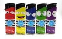 China Refillable Plastic Butane Gas Lighter 81.1mm Cigarette Lighter DY-075 50pcs per Box for sale