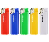 China Refillable Plastic Butane Gas Lighter 81.1mm Cigarette Lighter DY-075 50pcs per Box for sale