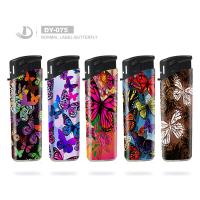 China Electric Gas Lighter EUR Standard 8.11cm Cigarette Lighter ABS Custom Logo OEM for sale