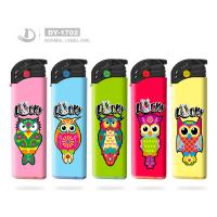China Custom Logo Cigarette Gas Lighter Touch Electric Lighter 8.1x2.48x0.9cm for sale