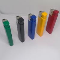 China Dy-055 Stylish Refillable Plastic Electronic Gas Lighter with ISO9994 Customization for sale