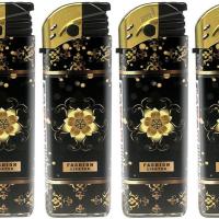 China Customization Custom Personality Graphic Cigarette Lighter Ultra-Thin Electric Lighter for sale
