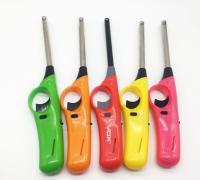China Refillable BBQ Lighter 27.3cm ABS Shell Steel Tube for Indoor Outdoor Fireplace for sale