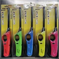 China ISO22702 Certified Refillable BBQ Kitchen Lighter 27.3cm ABS Shell Steel Tube for sale