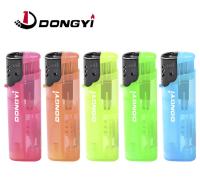 China Customizable Windproof Flameless Electronic Lighter with LED Lamp 7.95x2.46x1.37cm for sale