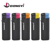 China Customizable Windproof Flameless Electronic Lighter with LED Lamp 7.95x2.46x1.37cm for sale
