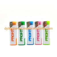 China Refillable Windproof LED Lighter F002 7.95cm Custom Logo Electronic Lighter for Promotional Wholesale for sale