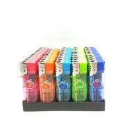 China F002 Windproof Lighter with Advertising Customized Logo Electronic Lighter for sale