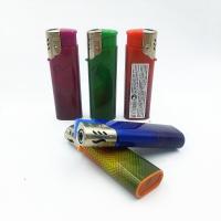 China Windproof Gas Lighter DY-F002 7.95cm Turbo Flame Customizable ISO9994 for sale
