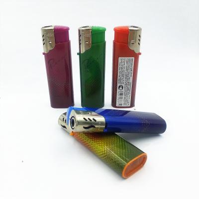 China Windproof Gas Lighter DY-F002 7.95cm Turbo Flame Customizable ISO9994 for sale