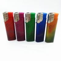 China Windproof Gas Lighter DY-F002 7.95cm Turbo Flame Customizable ISO9994 for sale