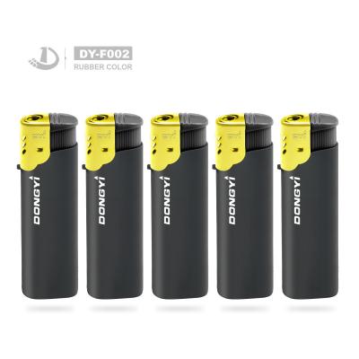 China Customized Black Windproof Smoking Lighter 2022 Disposable Electronic for sale