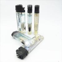 China Flint Gas Lighter with LED Light 80x23.6x11.8mm Kitchen Lighter ISO9994 for sale