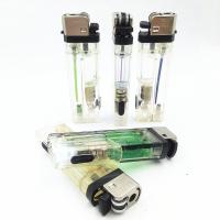 China Flint Gas Lighter with LED Light 80x23.6x11.8mm Kitchen Lighter ISO9994 for sale