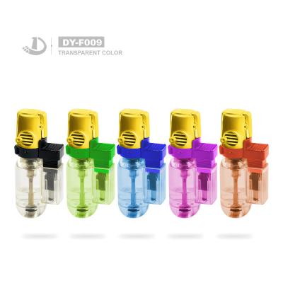 China Wholesale Custom Windproof Gas Cigarette Lighter 7.56x3.26x2.19cm DY-F009 for sale