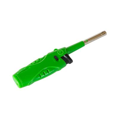 China Refillable Gas BBQ Lighter 18.5cm ABS Shell Steel Tube 5 Colors ISO 22702 for sale