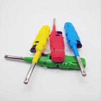 China Butane Gas Torch Lighter 18.5cm Kitchen BBQ Lighter Customizable ABS Plastic for sale
