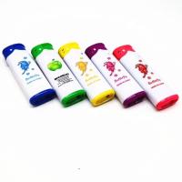 China Wholesale Butterfly Windproof Refillable Lighter ABS AS 7.85x2.39x1.38cm Custom Logo for sale