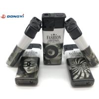 China Custom ABS Plastic Windproof Cigarette Lighter 6.8x2.58x1.3 cm for European American Market for sale