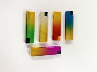 China Plastic Windproof Refillable Electric Gas Lighter 80.4x22x11.3mm Rechargeable for sale