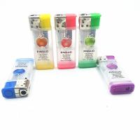 China Dongyi EUR Style Classic Windproof Gas Lighter DY-F007 6.8x2.58x1.3 cm ABS Plastic for sale