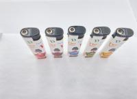 China Donyi DY-F028 Refillable Plastic Butane Lighter 7.88x2.1x1.1cm Windproof for Promotion for sale