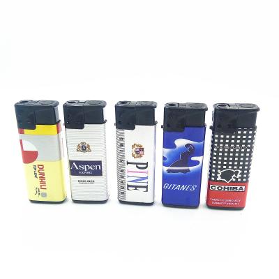 China Refillable Windproof Electric Lighter 6.8x2.58x1.3cm ABS AS with ISO9994 Certification DY-F007 for sale