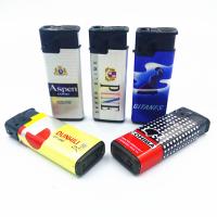 China Refillable Windproof Electric Lighter 6.8x2.58x1.3cm ABS AS with ISO9994 Certification DY-F007 for sale
