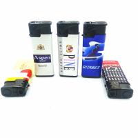 China Refillable Windproof Electric Lighter 6.8x2.58x1.3cm ABS AS with ISO9994 Certification DY-F007 for sale